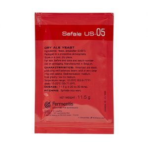 Safale US-05 Dry American Ale Yeast - 11.5 g Sachet - Beer Yeast